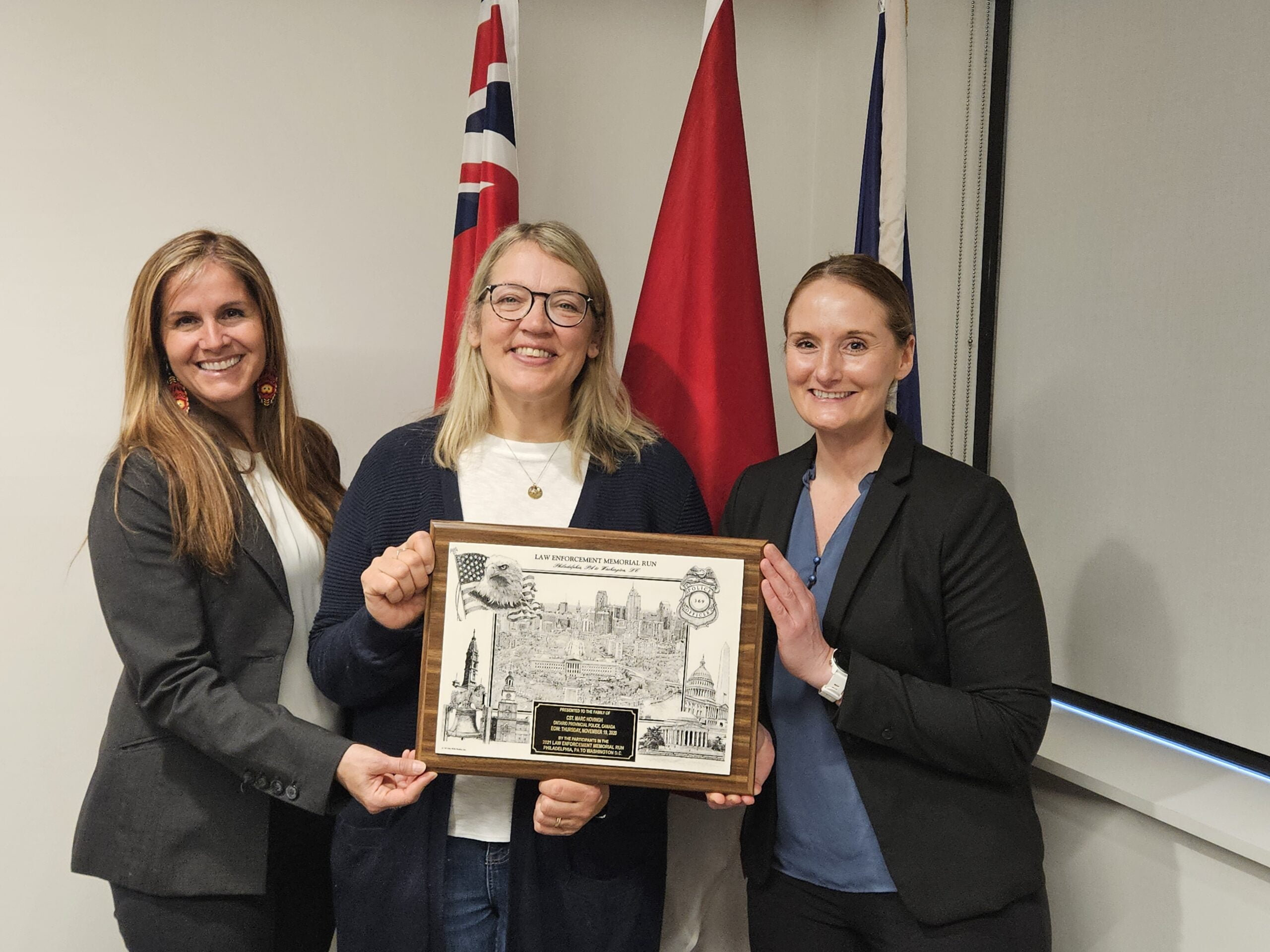 OPP Officers Honour Provincial Constable Marc Hovingh at US Law ...